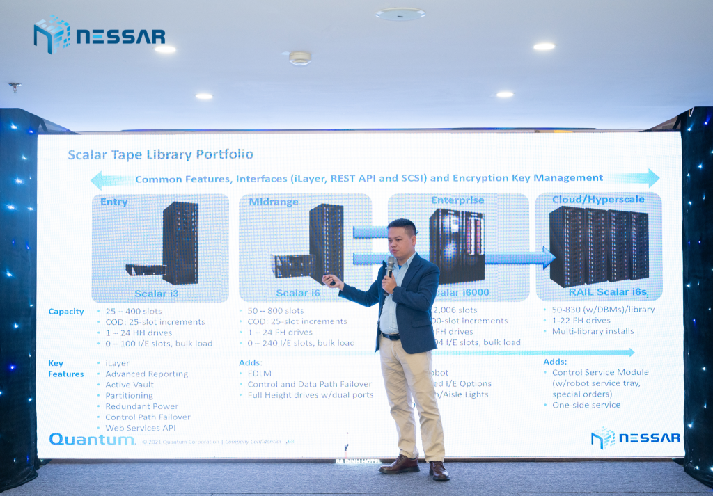 Nessar hợp tác cùng Quantum và Veeam tổ chức hội thảo “Chiến lược đảm ...