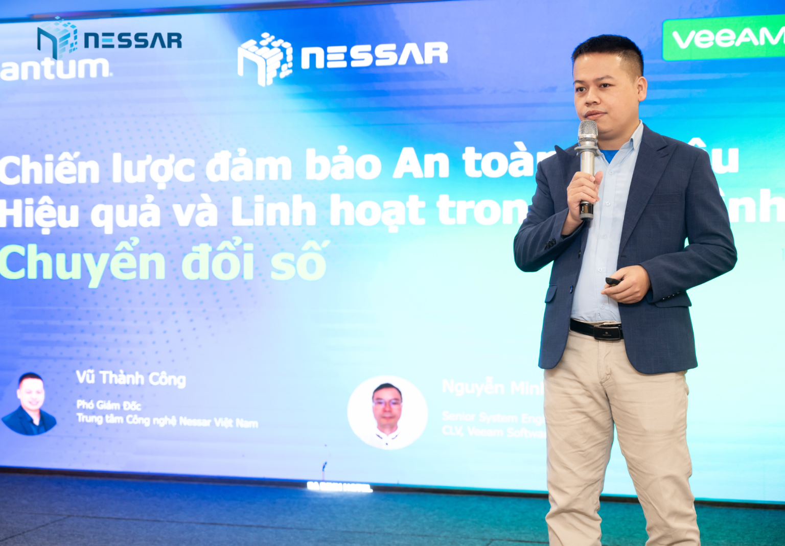 Nessar collaborates with Quantum and Veeam to organize the workshop ...